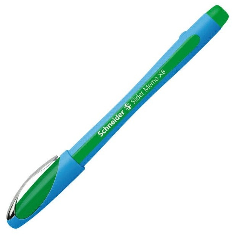 STYLO BILLE SLIDER MEMO XB - ENCRE DE COULEUR VERT