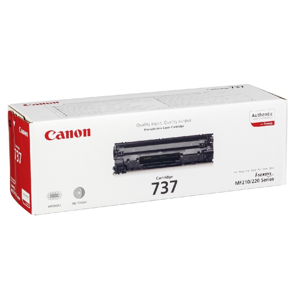 TONER CANON CRG-737 NOIR 2100PGES