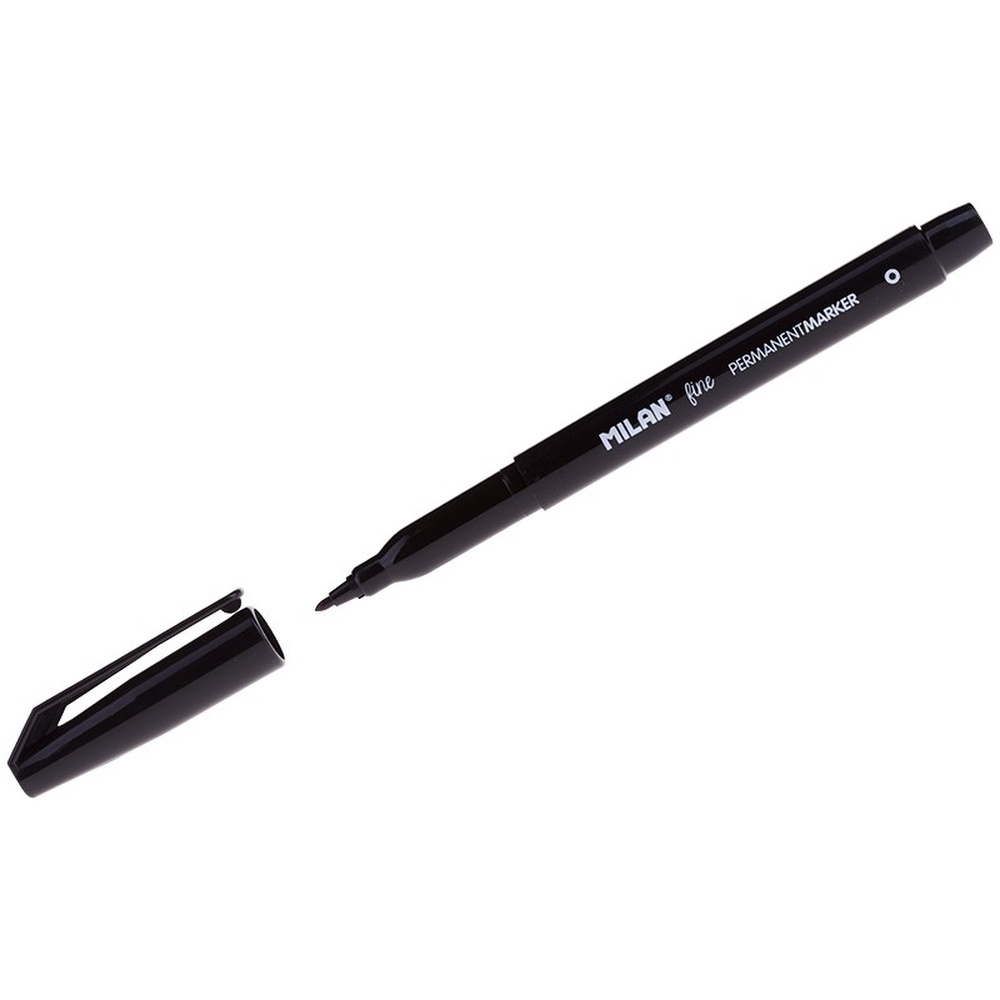 MARQUEUR PERMANENT MILAN POINTE FINE NOIR