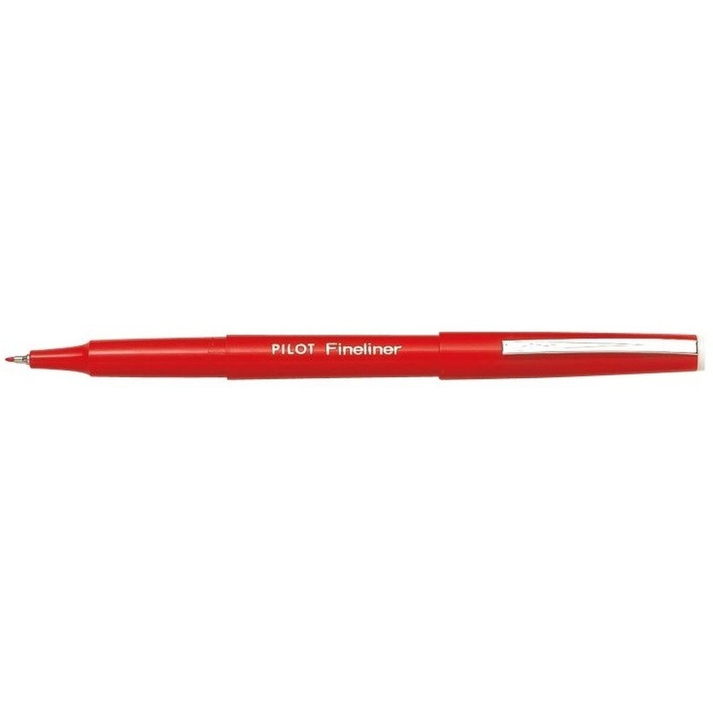 STYLO FINELINER - FEUTRE D ÉCRITURE - ROUGE - POINTE EXTRA FINE