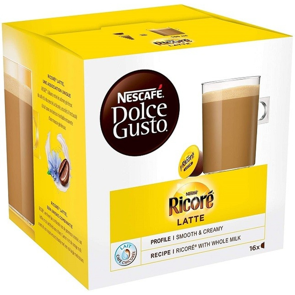 NESCAFE DOLCE GUSTO RICORE 16 BOISSONS PACK DE 6