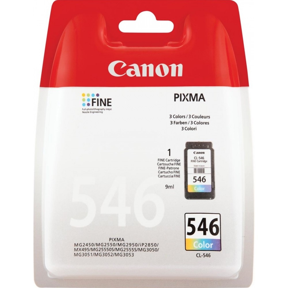 CARTOUCHE CANON 546 COULEUR