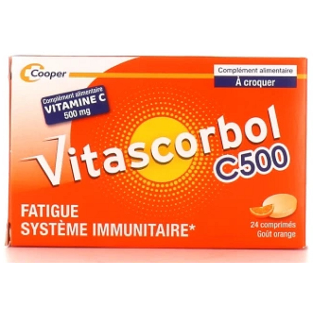 VITASCORBOL C500 24 COMPRIMES